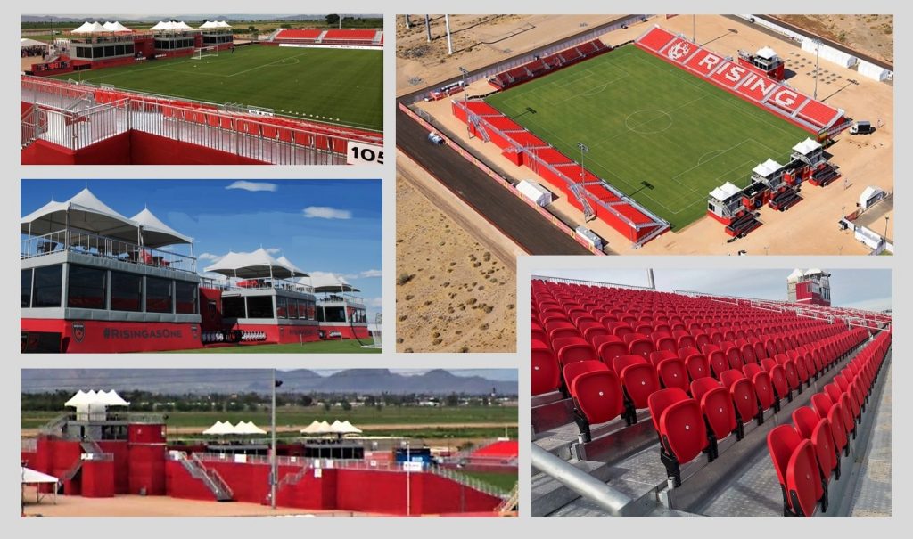 USA -Phoenix- Phoenix Rising FC Complex – 2017 | Pakar Seating ...
