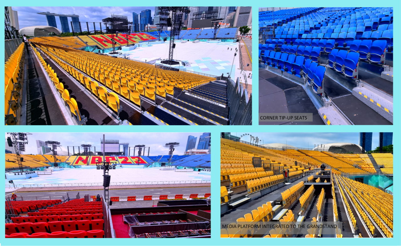 Singapore – NDP National Day Parade – 2023 | Pakar Seating Grandstand ...
